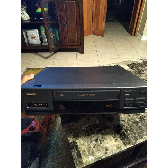 Media | Hitachi Vtf392a Vhs Video Cassette Player Recorder Vcr No ...